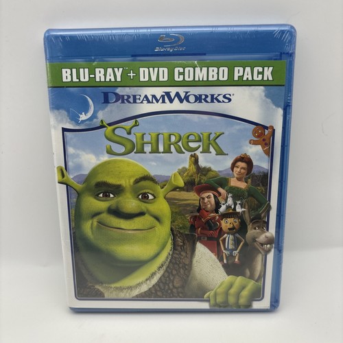 Shrek (Blu-ray/DVD Combo Pack, 2001, 2-Disc) Rare DreamWorks Factory ...