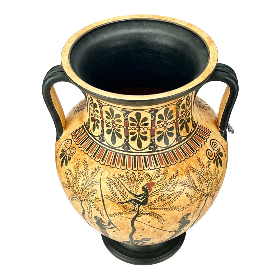 Amphora Olive Gathering Hercules Centaur Pholus Vase Ancient Greek ...