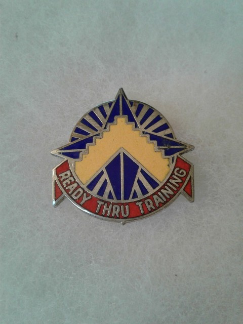 Authentic US Army 7th Training Command Unit DI DUI Crest InsigniaG23 | eBay