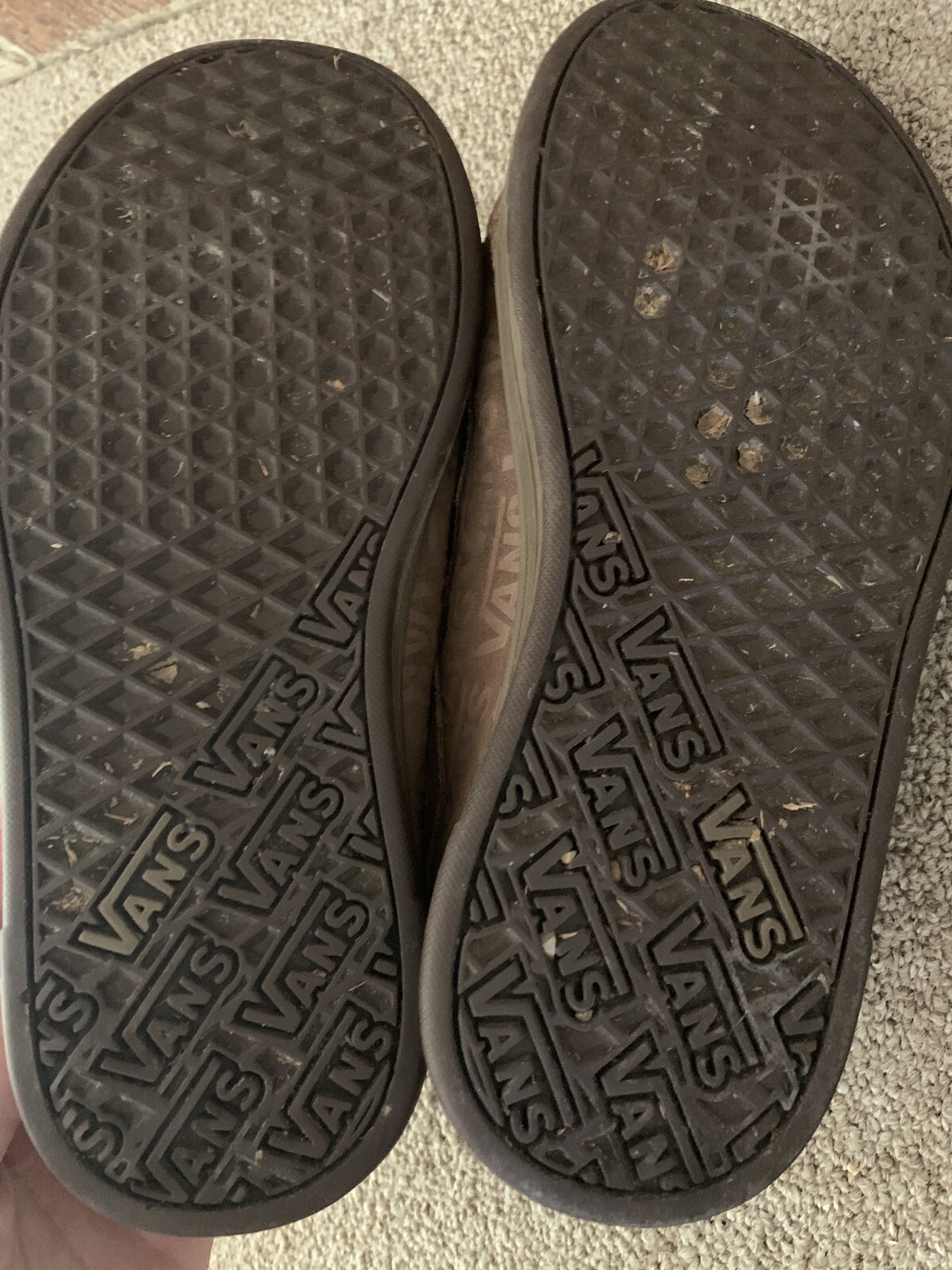 Vans MacGyver Brown Leather Skateboard Sneakers Shoes… - Gem