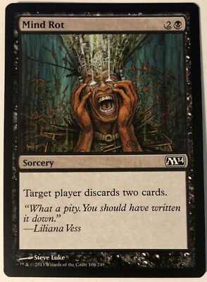 MTG Mind Rot Magic 2014 106/249 Regular Common | eBay