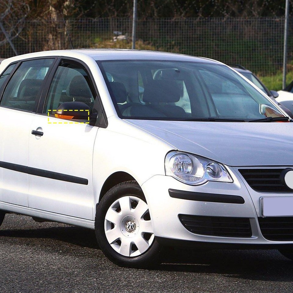 Left Right LED Wing Door Mirror Indicator Light For VW Polo MK4 9N3 ...