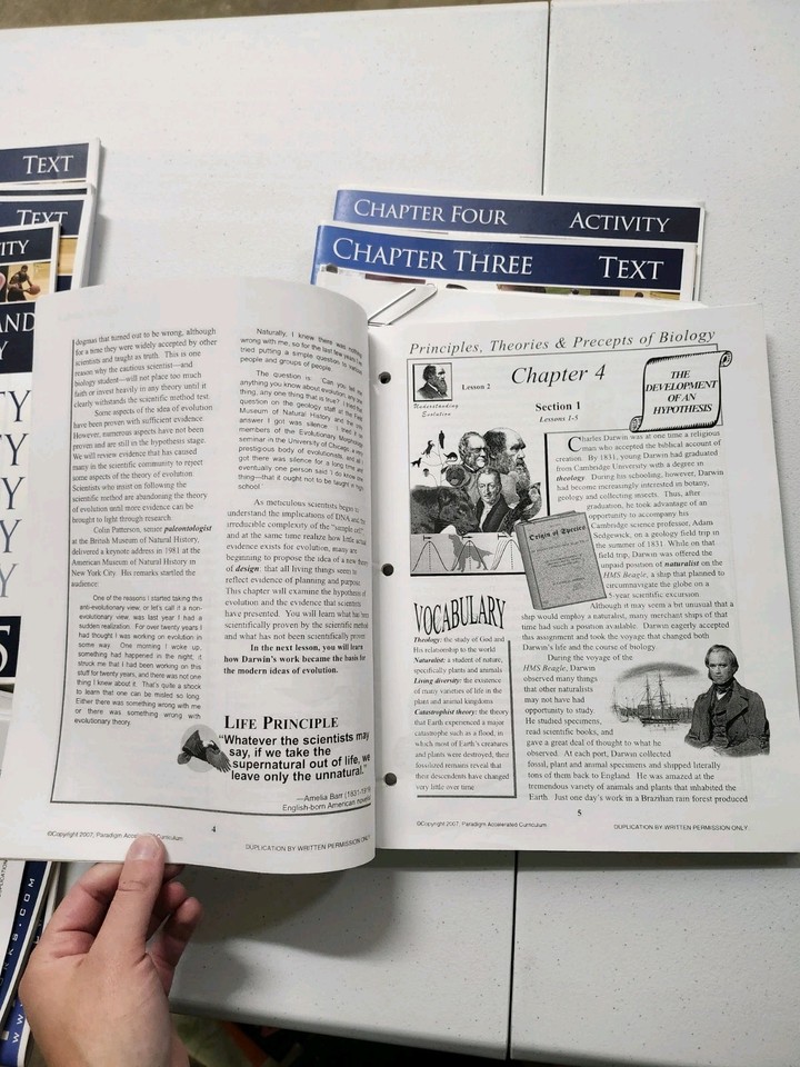 Homeschool PAC Principles, Theories, and Precepts of Biology Kit ...