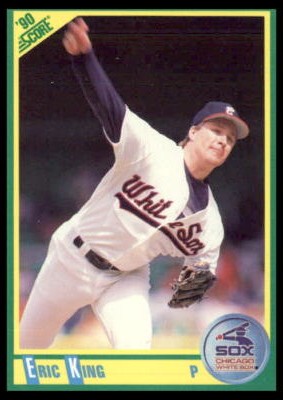 1990 Score #28 Eric King Chicago White Sox Baseball Card | eBay