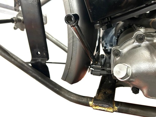 Chrome Passenger Footpeg Mount Bracket for Harley Knucklehead Panhead ...