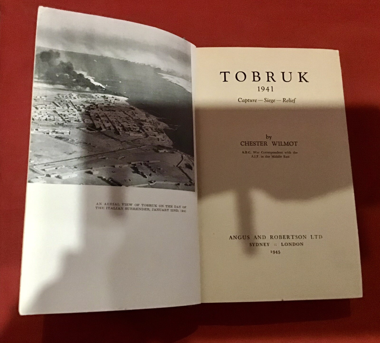 Tobruk 1941 WW2 Book Hard Cover Retro Vintage Hard Cover 1945 | eBay