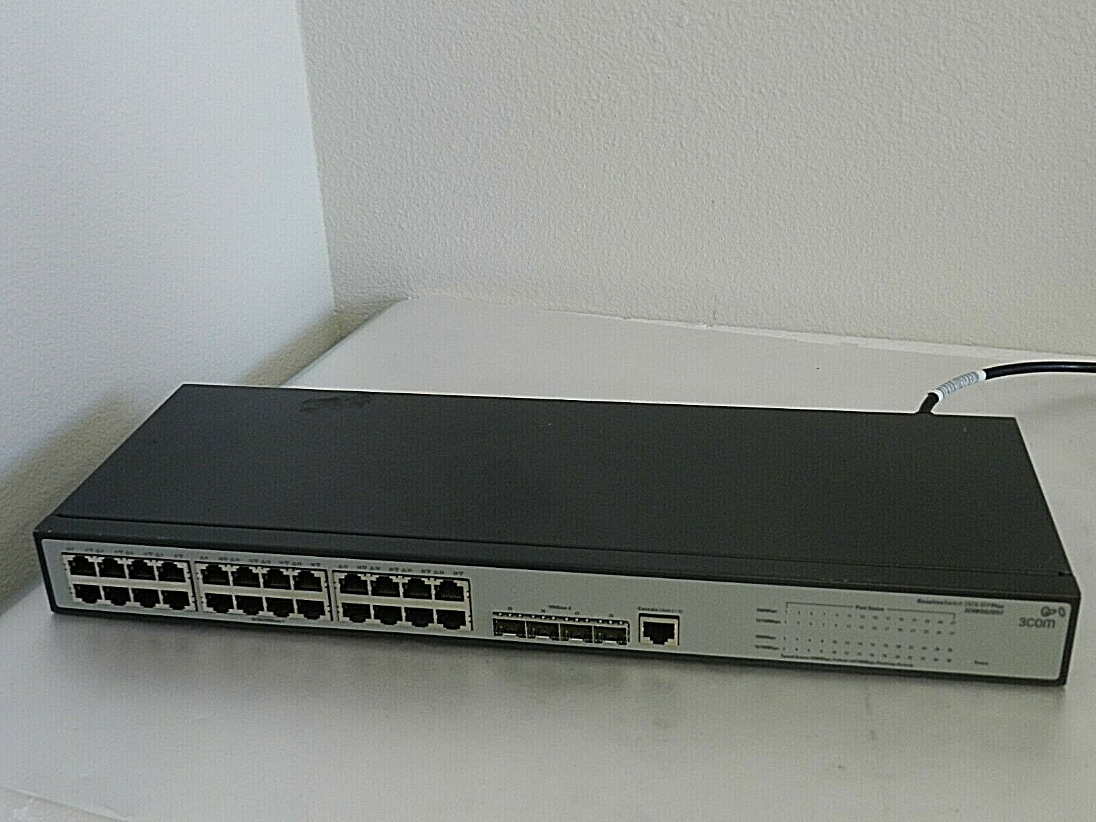 3Com Baseline Switch 2928-SFP plus 24 Port Gigabit 4-Port SFP ...