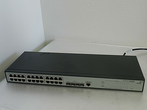 3Com Baseline Switch 2928-SFP plus 24 Port Gigabit 4-Port SFP ...