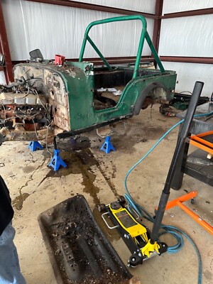1979 CJ5 jeep own frame. Narrow track axle size. Started reconditioning ...