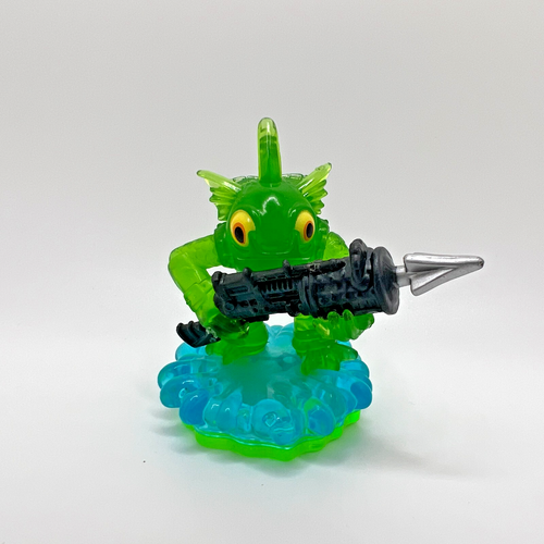 Skylanders Spyro's Adventure Figure Green Gill Grunt Chase Variant Rare ...