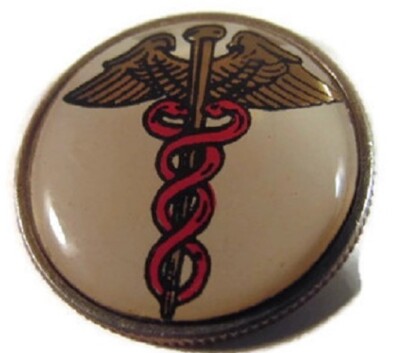 SUSAN B ANTHONY GOOD LUCK CADUCEUS MEDICAL LUCKY COIN DOLLAR GOLF BALL ...