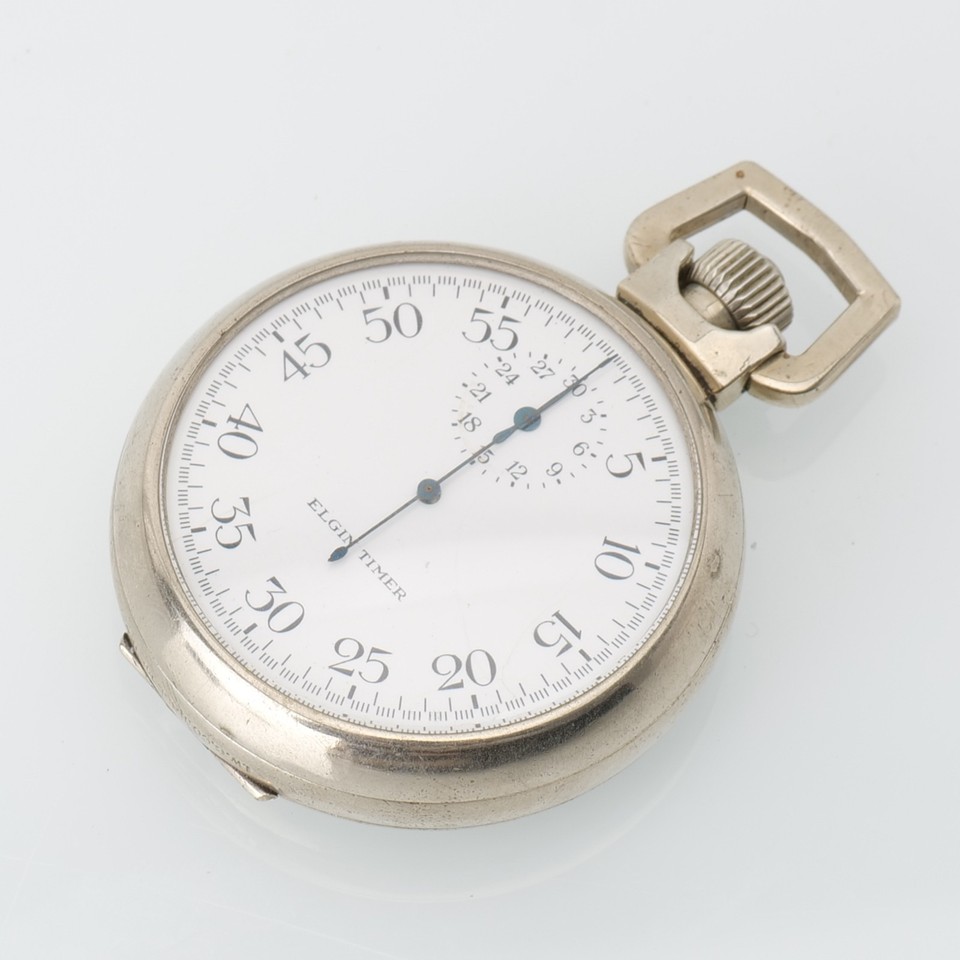 Vintage WWII Elgin Military Stopwatch Timer ORD Dept USA TESTED WORKS ...