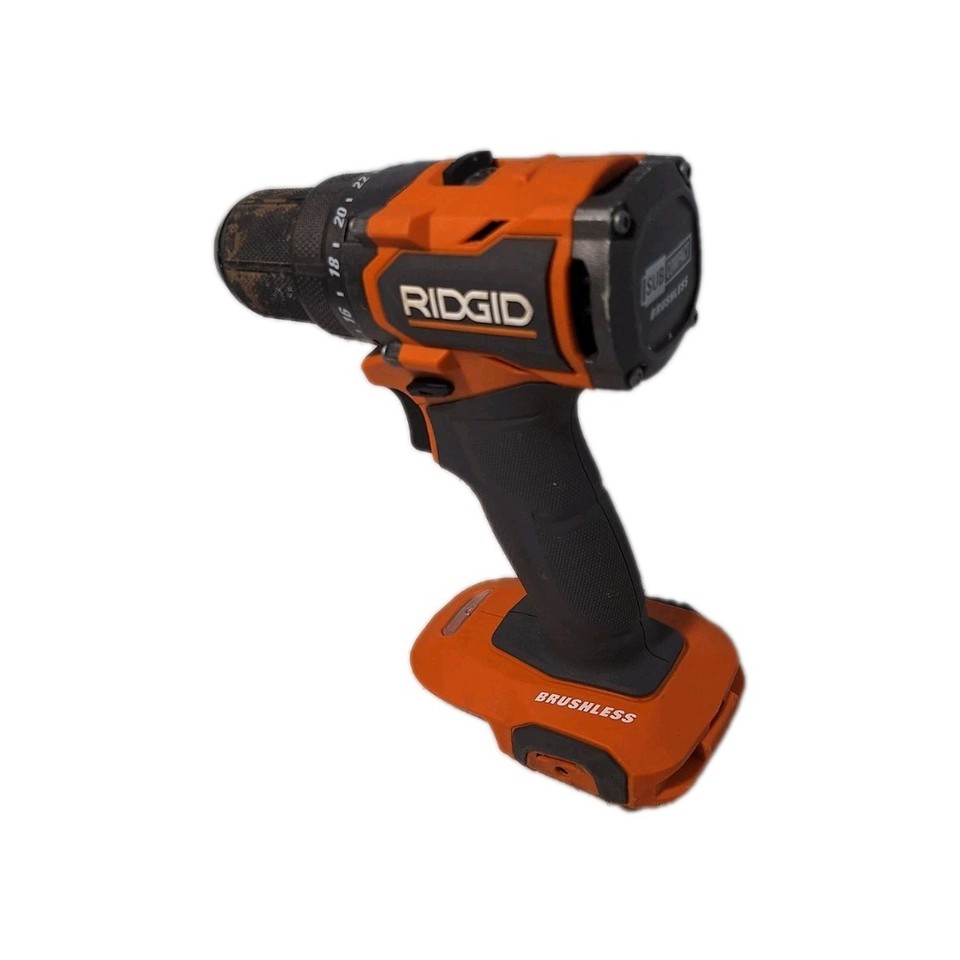 RIDGID R87012 18V SubCompact Brushless Cordless 1/2" Drill/Driver TOOL ...