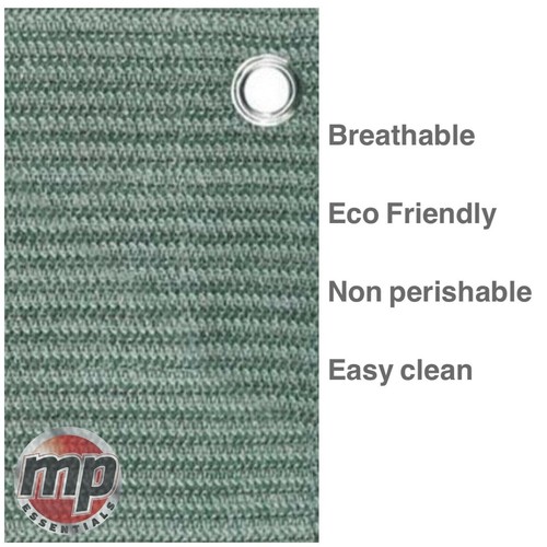GREEN & GREY Weaved Weatherproof Ground Groundsheet Tent & Awning ...