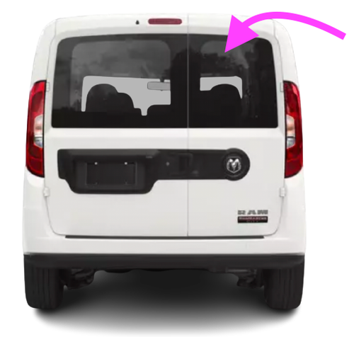 Fits:2015-2022 Ram Promaster City Van Passenger Right Rear Window Glass ...