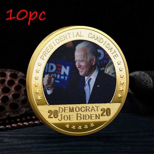 10pc 2020 President Joe Biden Democrat Commemorative Challenge Coin ...