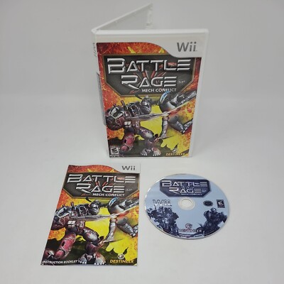 Battle Rage Mech Conflict Wii Game Complete With Manual Tested E 10+ | eBay