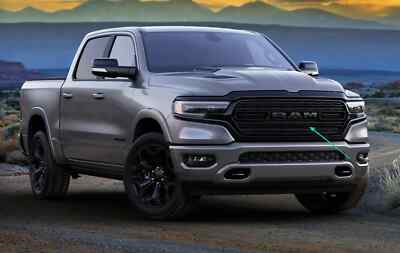 OEM Factory Matte Black RAM Grille Emblem Letters For 19-23 Ram 1500 ...