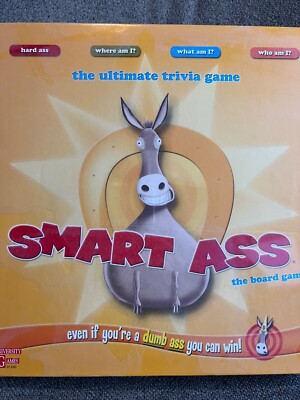 University Games Smart Ass - The Ultimate Trivia Board Game – New in ...