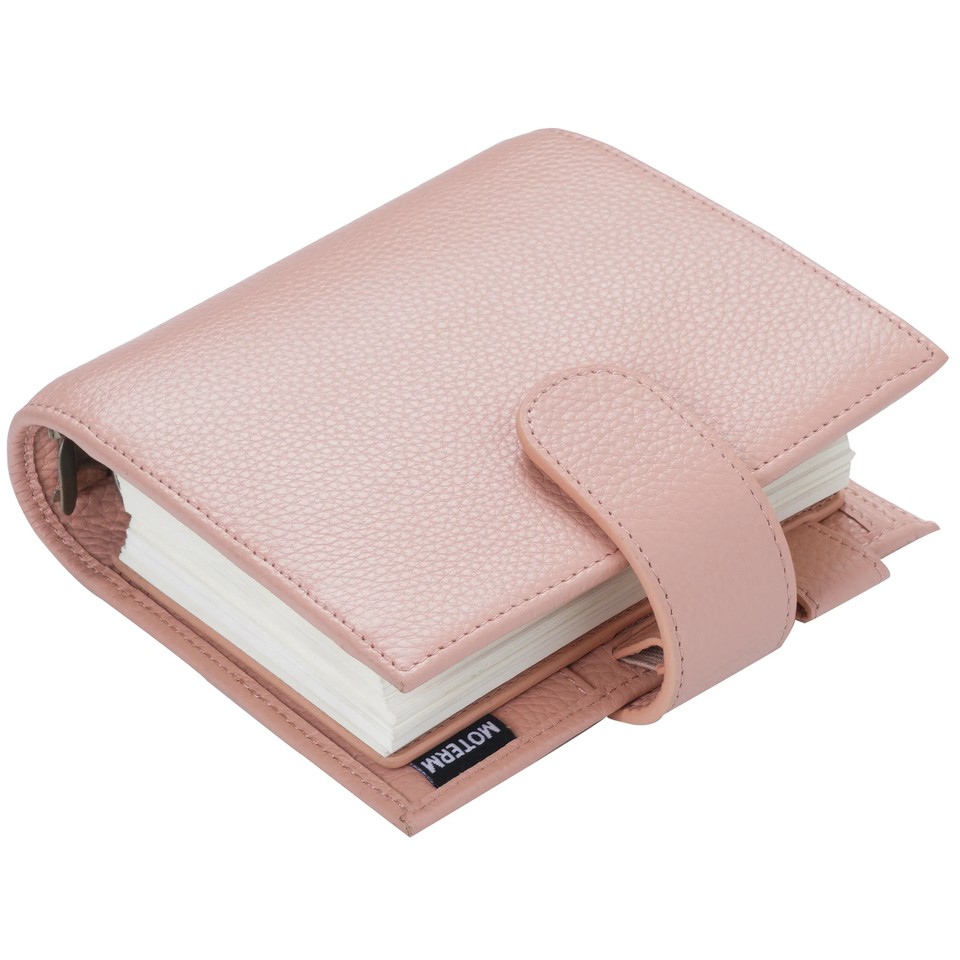 Planner Leather A7 Notebook With 30MM Ring Mini Agenda Organizer Diary ...