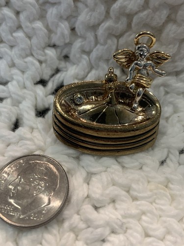 Roulette Angel pin, Excellent Tie Tack Or Pendent | eBay