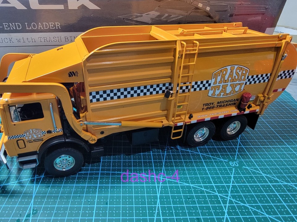 First Gear 1/34 Mack MR Front-End Loader Refuse Truck w/ Bin - Trash ...