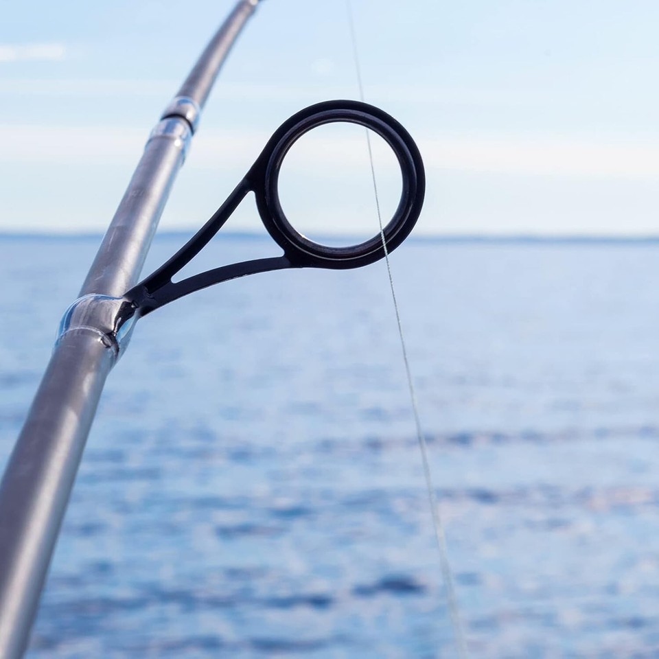 70 Pcs Fishing Rod Tip Repair Kit Fishing Pole Eyelet Repair Kit ...