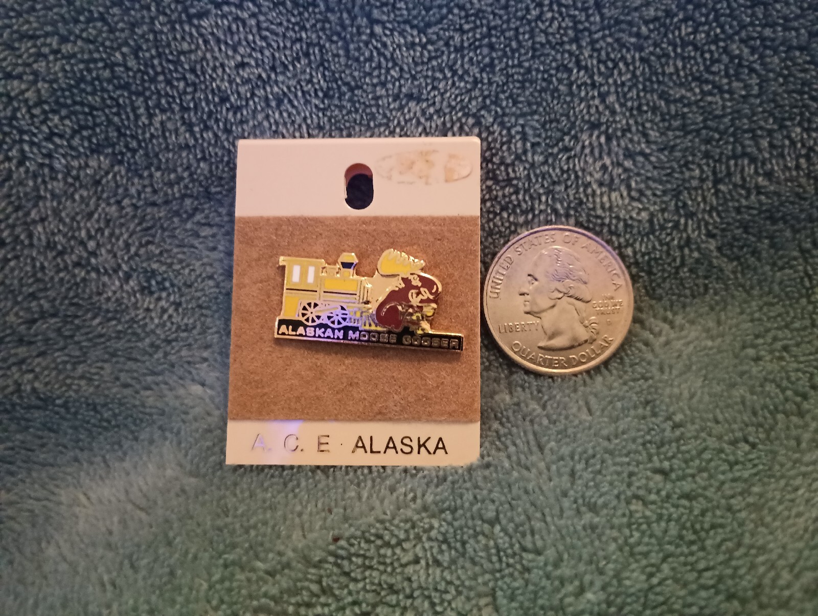 ALASKAN MOOSE GOOSER RAILROAD PIN | eBay