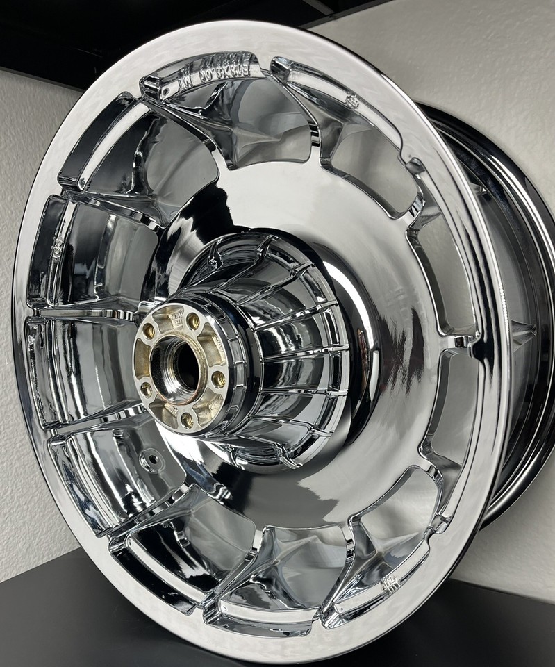 HARLEY wheels FAT BOY 2022 -26 FLFB FLSTFI CHROME PULLEY ROTORS Rims ...