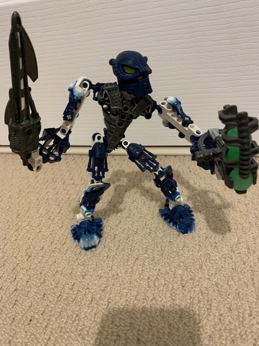 Lego Bionicle Inika Toa Hahli 8728. Complete. Instruction booklet. Free ...