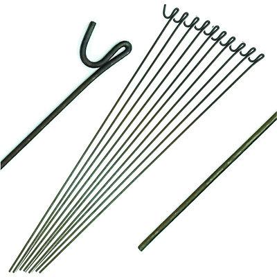 METAL STEEL BARRIER FENCING FENCE PINS STAKES POSTS ROAD PINS 1.25m ...