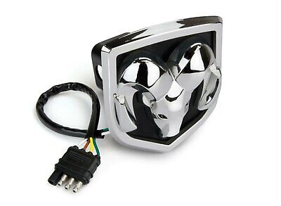 TFP 41359LGEC LED Grill Emblems - Compatible with DODGE Ram/HD 06-12 ...