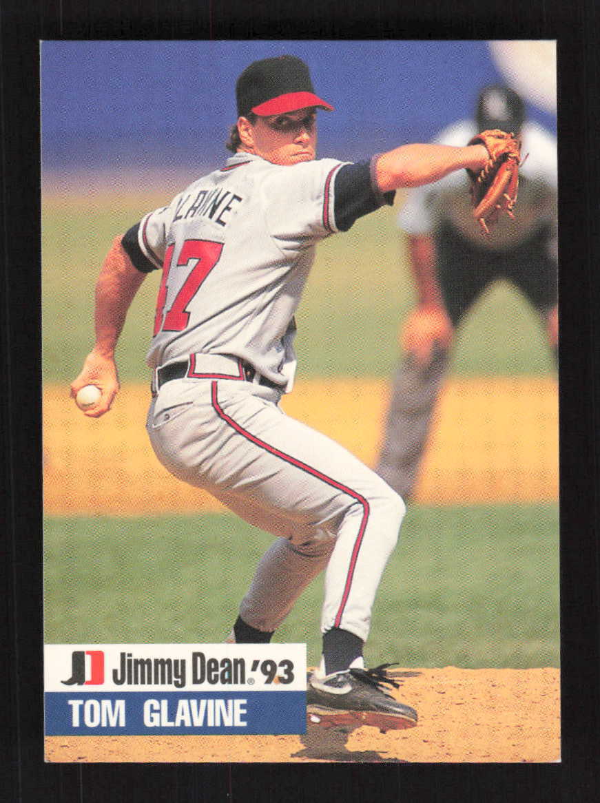 Tom Glavine 1993 Jimmy Dean Atlanta Braves #14 | eBay