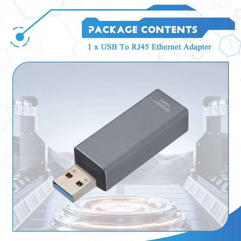 USB 3.0 to Gigabit Ethernet Adapter USB to RJ45 Ethernet Adapter ...