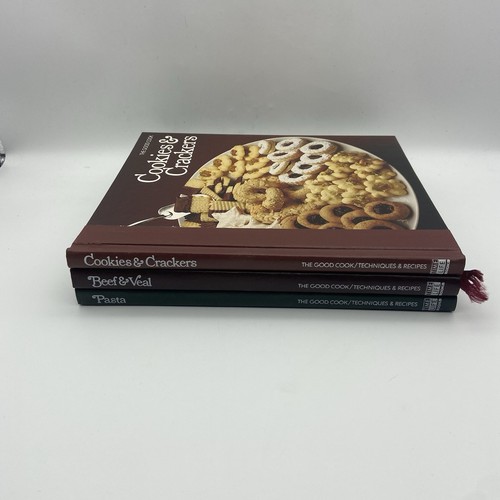 The Good Cook Book Lot Of 3 Hardcover Books Time Life Pasta Beef Veal ...