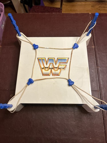 VINTAGE 1980's LJN WWF WRESTLING SUPERSTARS SLING 'EM-FLING 'EM RING ...