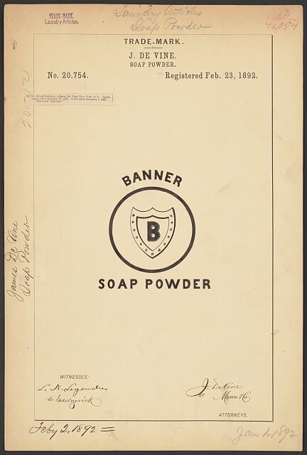 Photo:J. De Vine for Banner Soap Powder brand Soap Powder | eBay