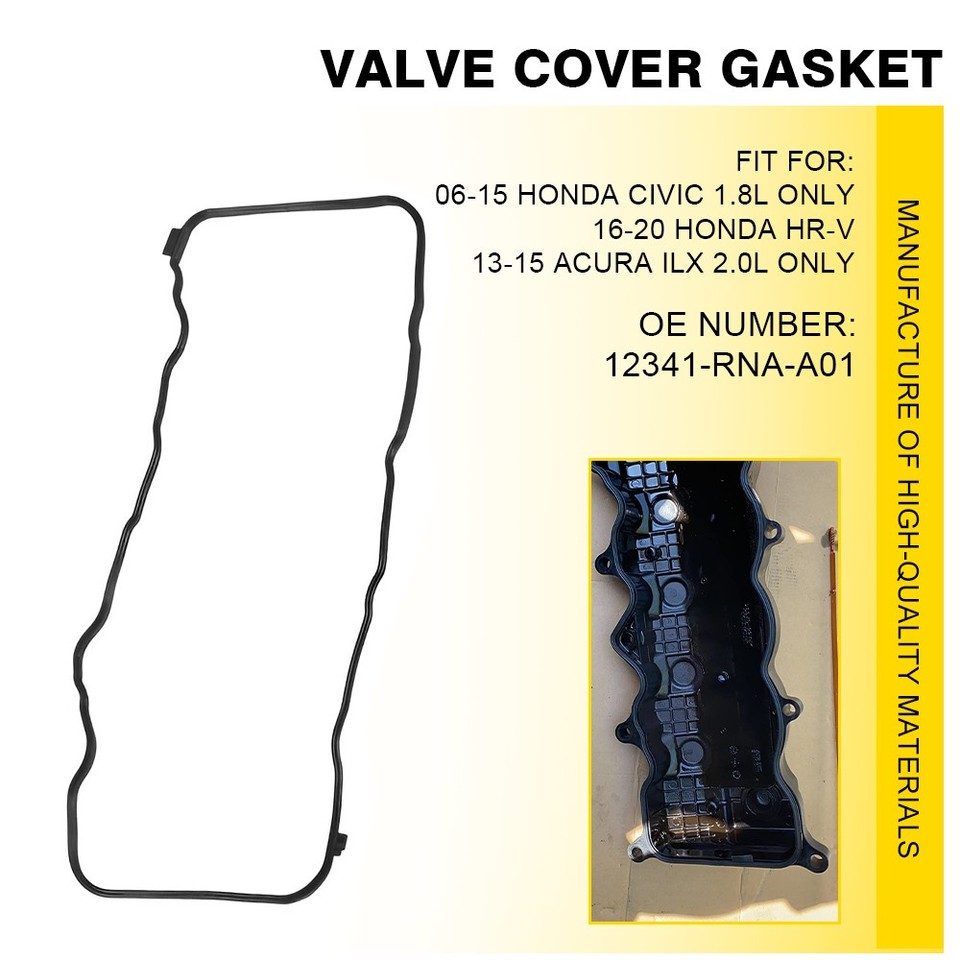 Hot 12341-RNA-A01 Valve Cover Gasket Seal For 2006-2015 HONDA CIVIC 1 ...