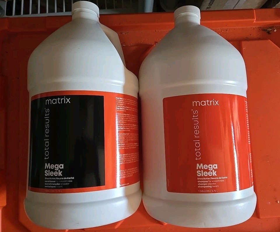 Matrix Total Results Mega Sleek Shampoo & Conditioner, Gallon Each | eBay