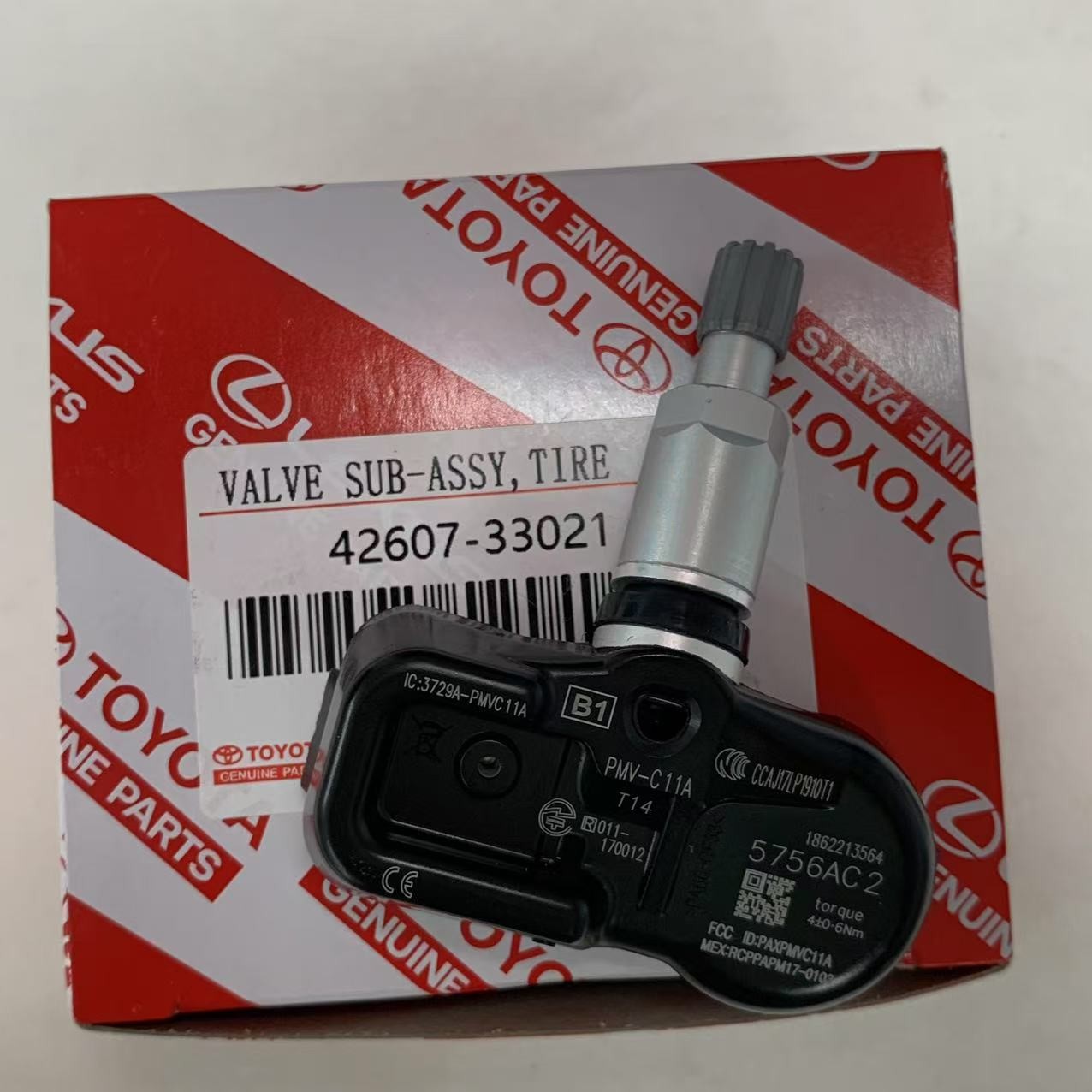 4X OEM TIRE PRESSURE MONITOR SENSOR TPMS 42607-33021 PMV-107J For ...