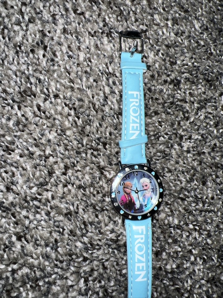 Disney Frozen ELSA and ANNA Watch Water Resistant Stainless Steel Hong ...