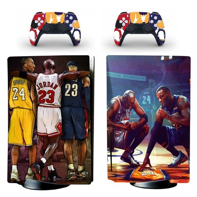 Basketball GOAT MJ Kobe James Skin Decal Sticker for PS5 Standard Disc ...