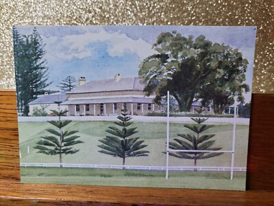 First Day Cover Postcard📮 1981 (90c) Government House 📮 Norfolk Island ...