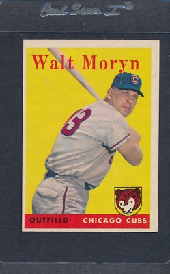 1958 Topps #122 Walt Moryn Cubs EX *3961 | eBay