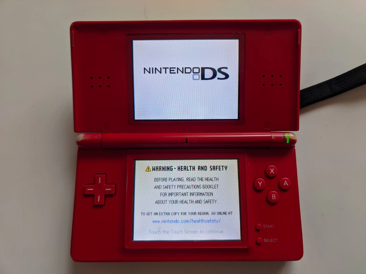 Nintendo Ds Lite Red