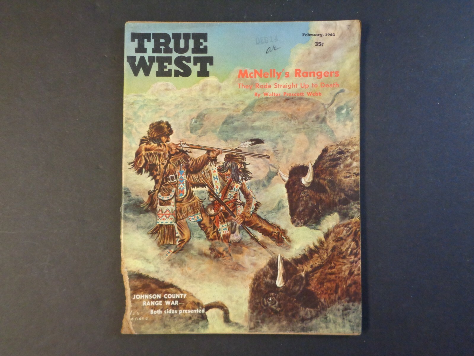 True West Magazine, February 1962, McNelly's Rangers, Johnson County ...