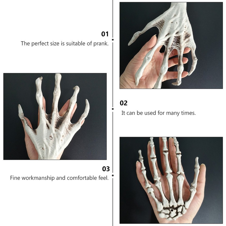 Halloween Decoration Decorations Creepy Hands Indoor Hand-shaped | eBay