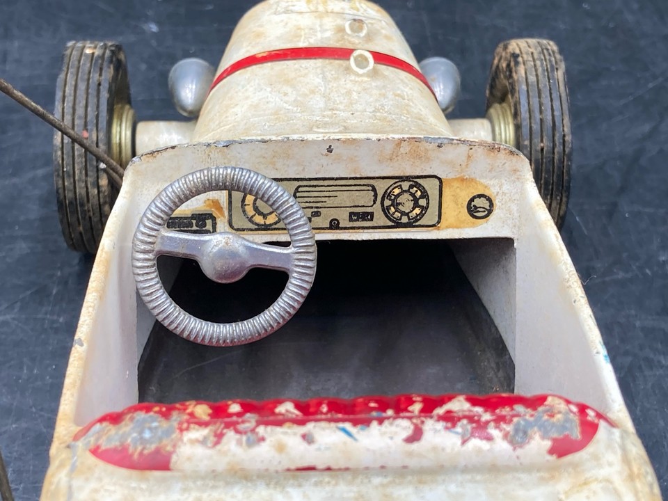 Vintage 1951 All American Hot Rod Tether Car Toy | eBay