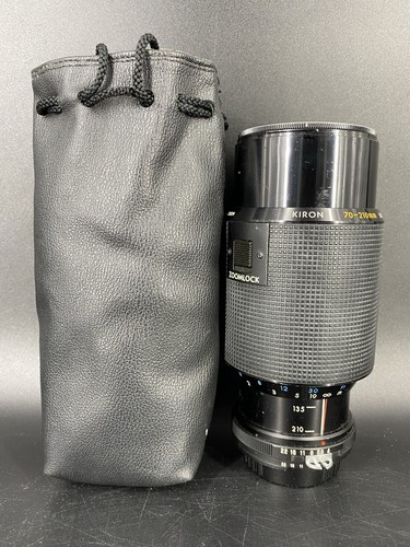 Vintage Kiron 70-210mm f/4 Macro Lens 1:4 MC Japan 25918134 w/ Case VG ...