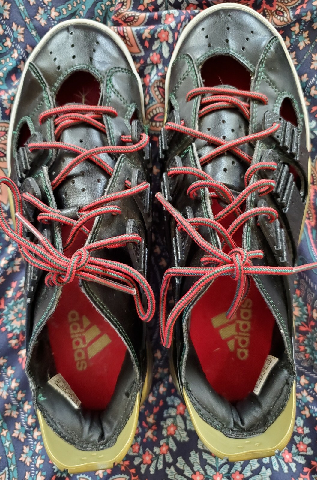 Men's Adidas LA Rapper Damani Player Shoes size 9 - Gem